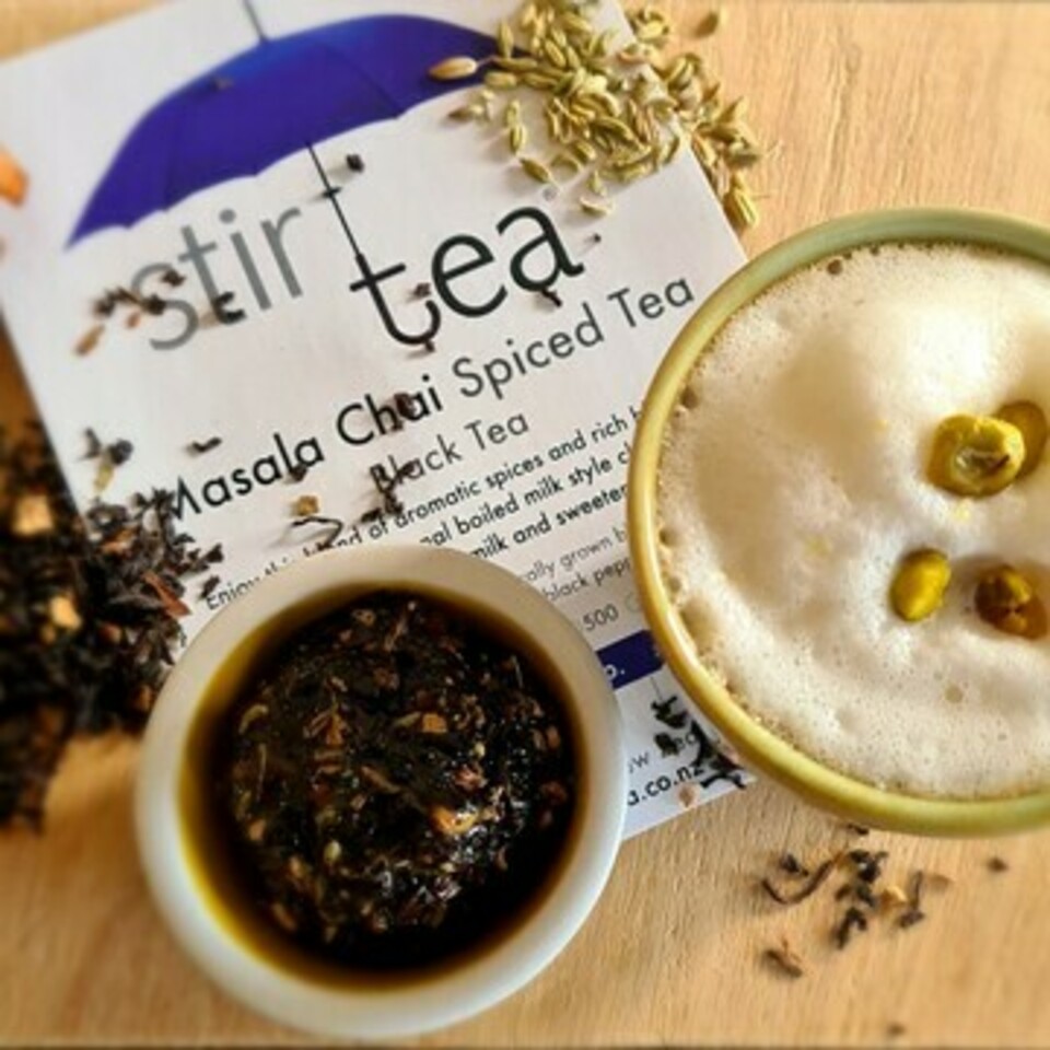 Masala Chai Sticky Latte
